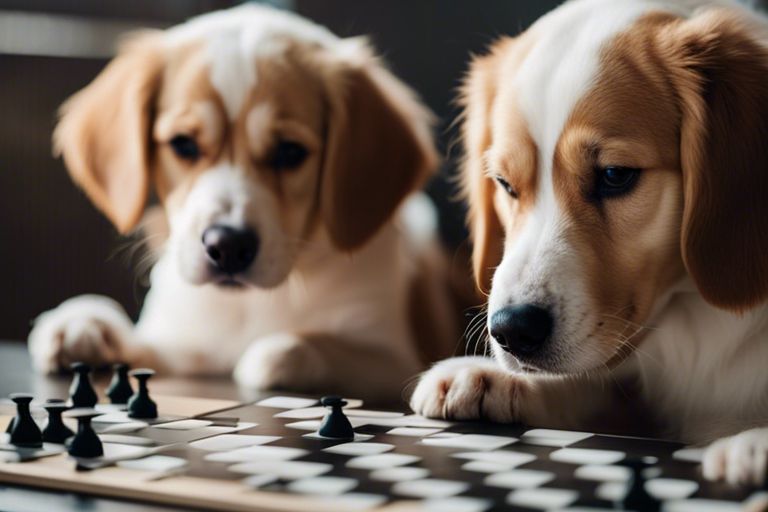What are some popular brain training exercises or games for dogs - HT-fff