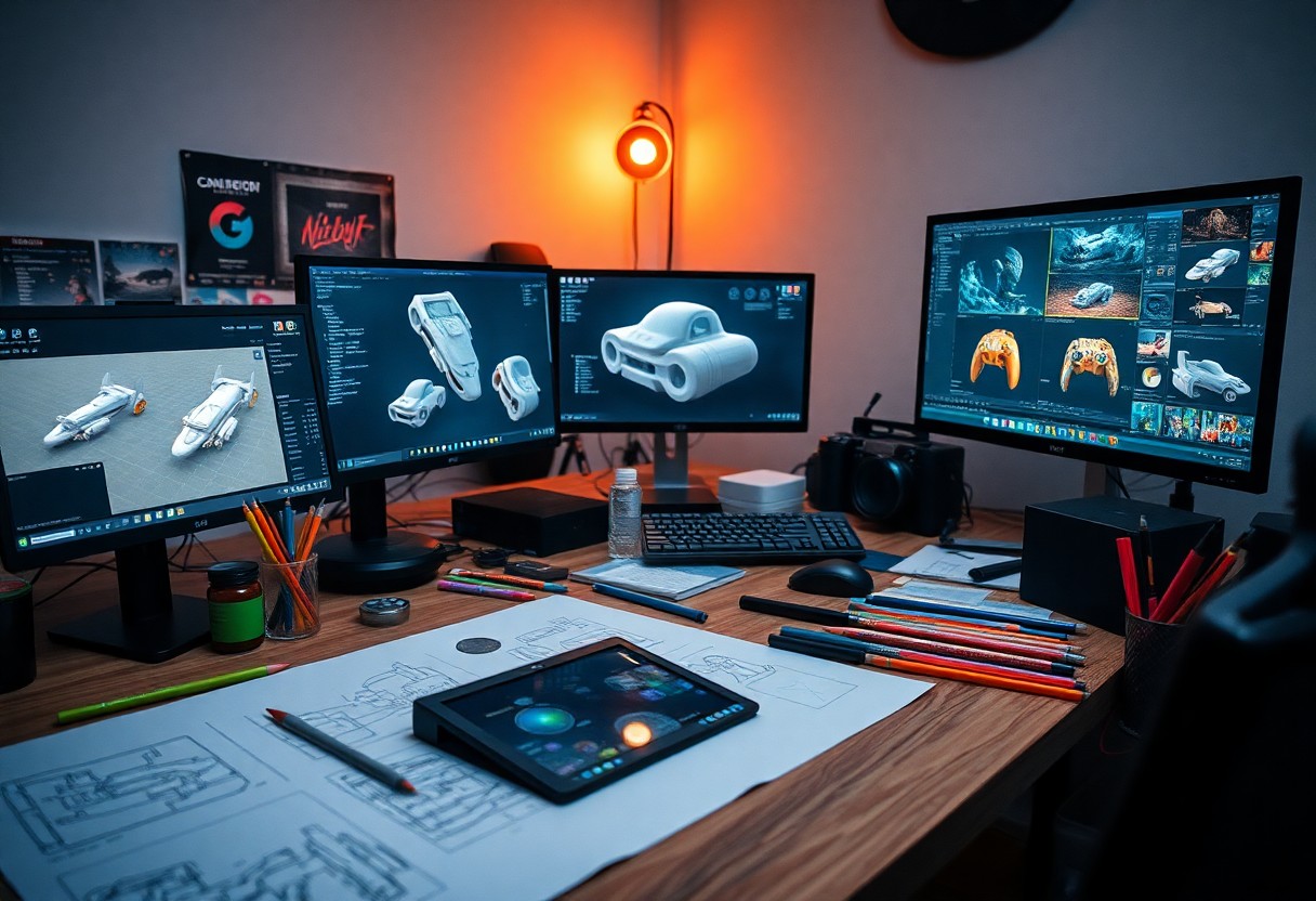 From Concept Art to Reality - The Art of Video Game Design - HT-fff